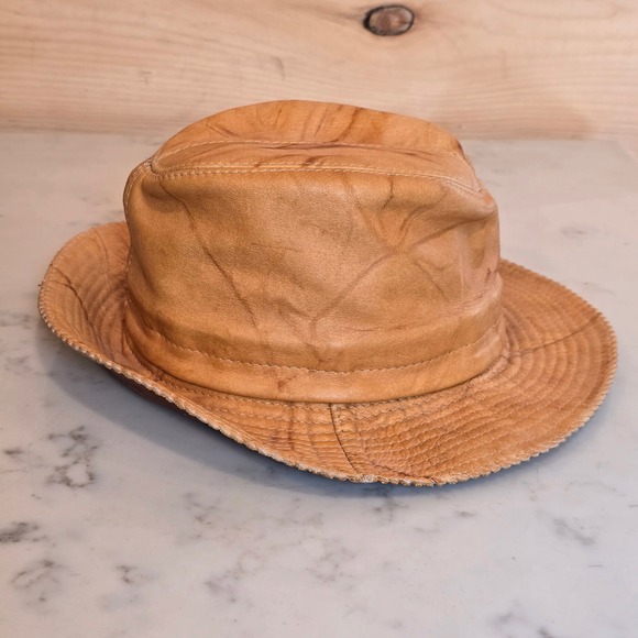 Bick | Accessories | Vintage Bick Hat Soft Leather Winchester Nh Small ...